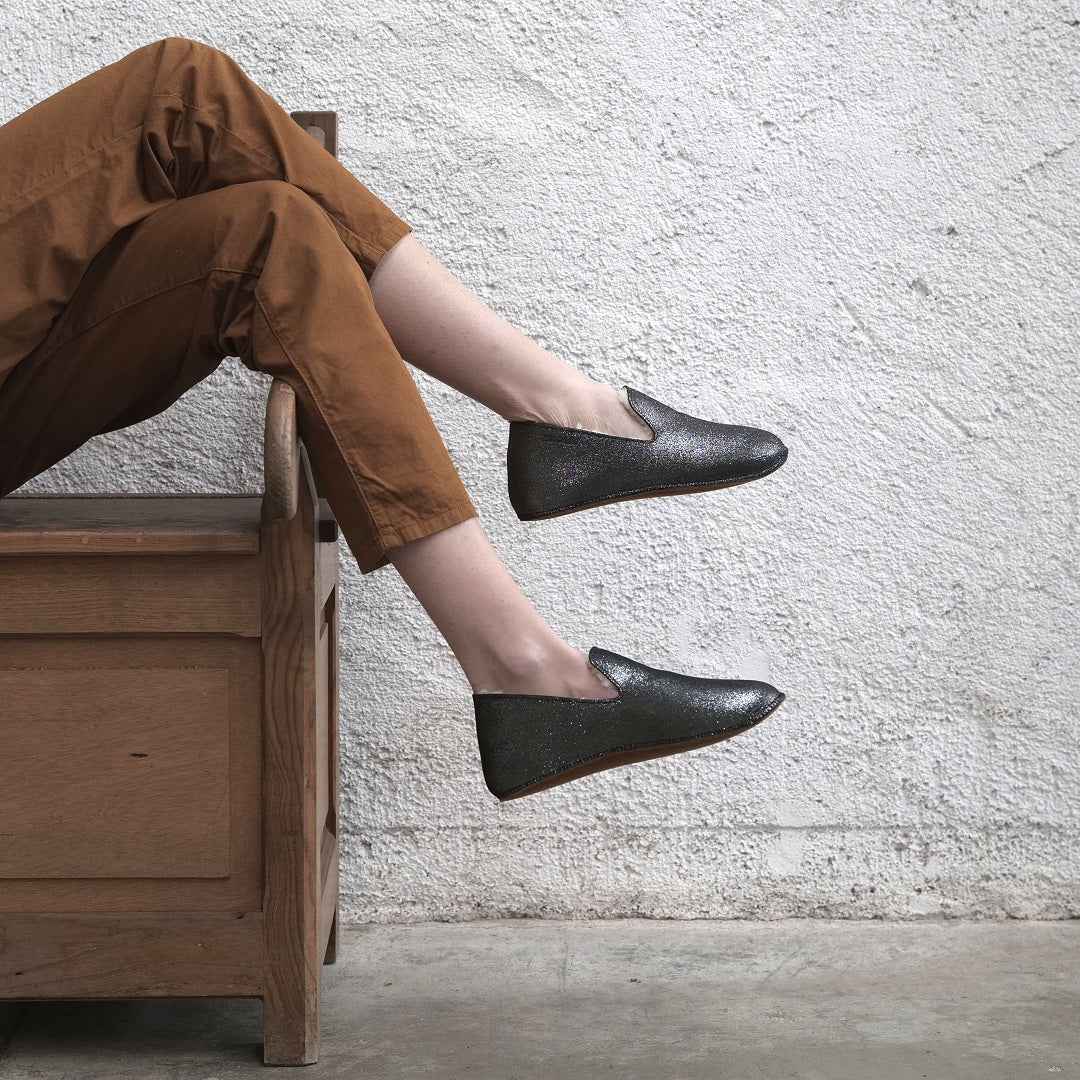 Slippers Coco: suede leather upper + wool lining - Made in France – Bosabo